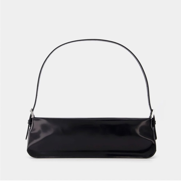 BY FAR | Bags | By Far Dulce Long Bag In Black Leather | Poshmark